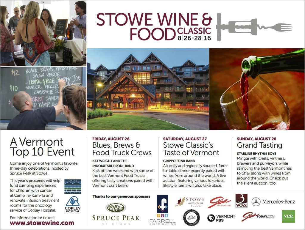 The Stowe Wine & Food Classic - Camp Ta-Kum-Ta